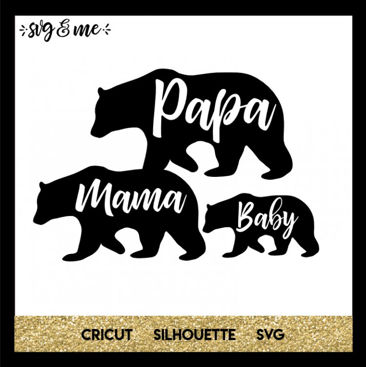 Bear Family - SVG & Me