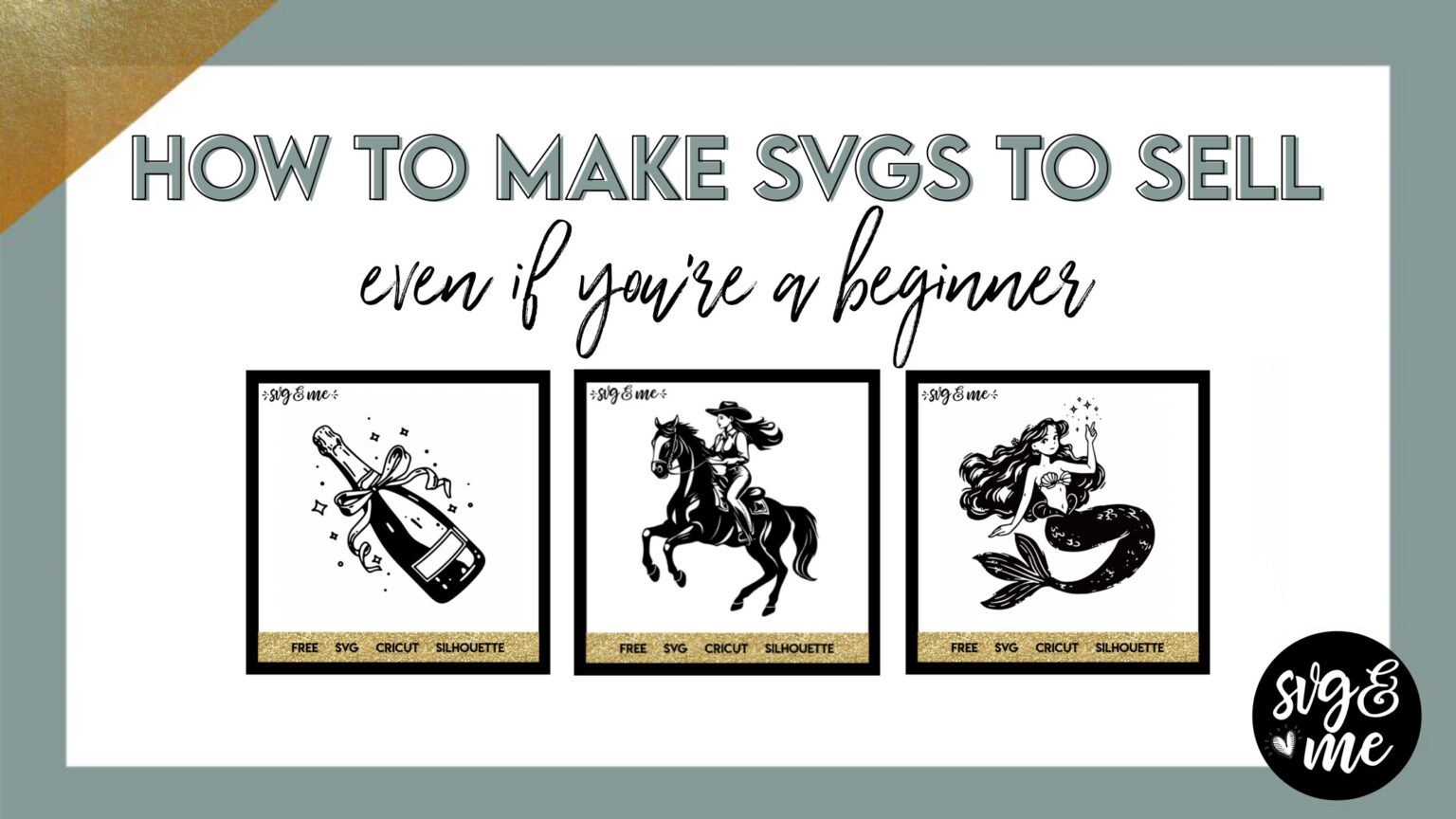 How to Make SVG Files to Sell (Even If You're Brand New!) - SVG & Me
